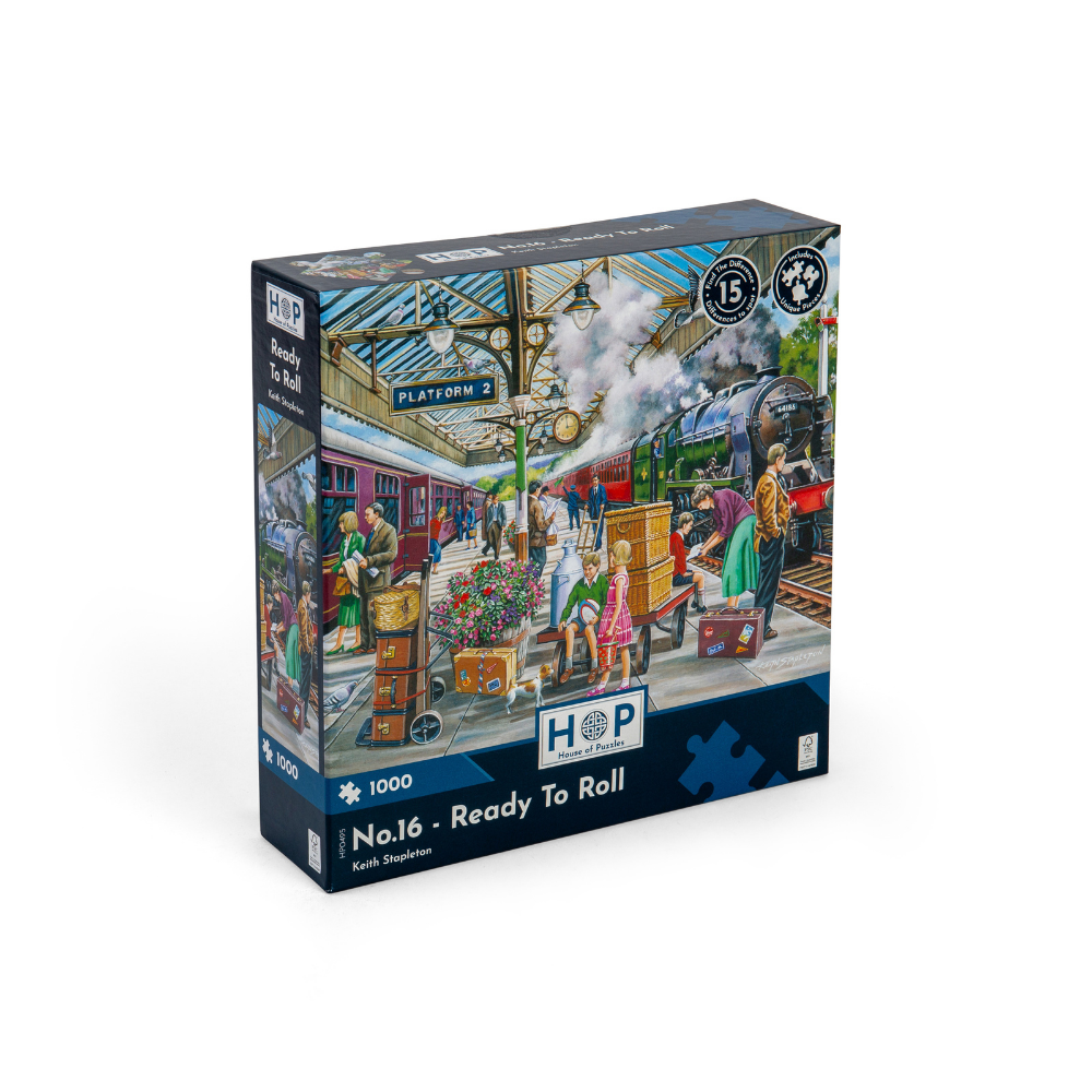 House of Puzzles - No.16 - Ready To Roll - 1000 Piece Jigsaw Puzzle ...