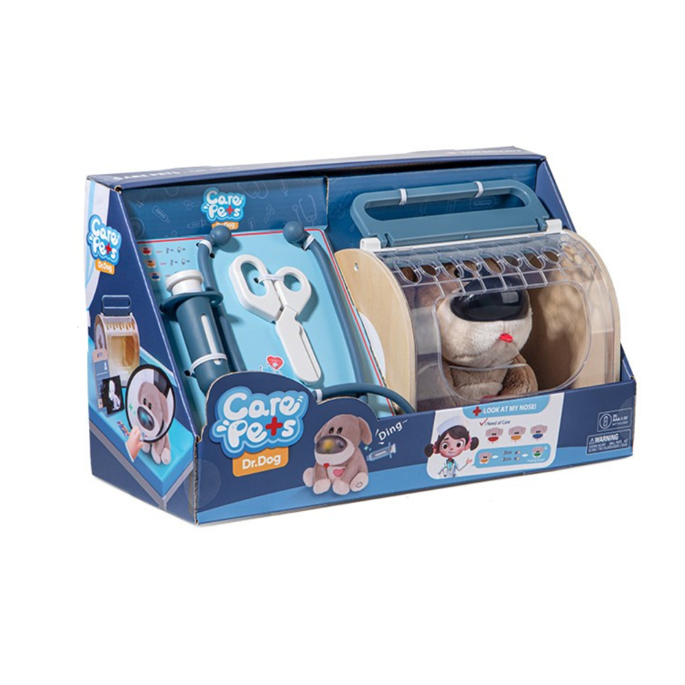 TopBright - Pretend & Play - Dr. Dog Vet Kit with Lights And Sounds ...