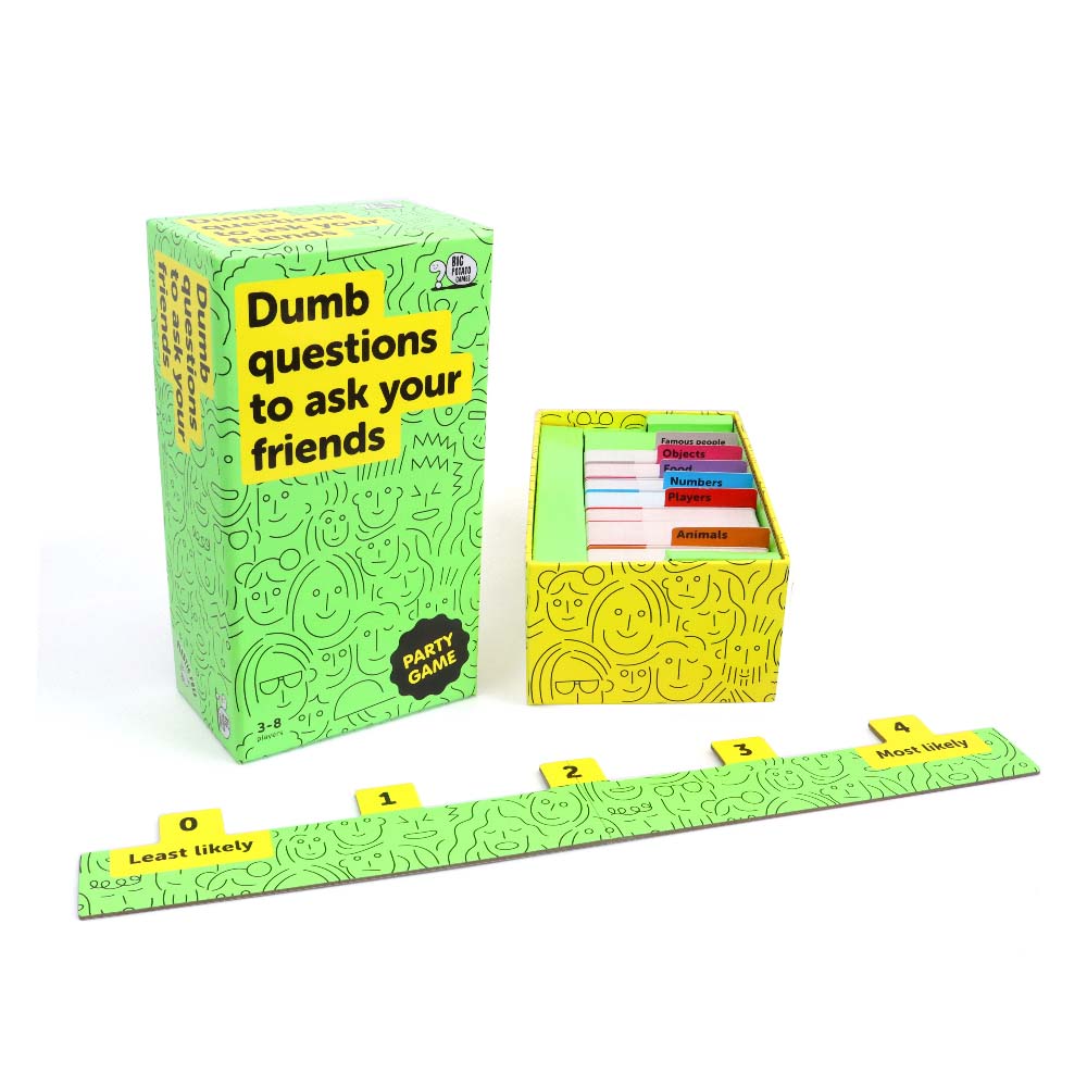 Big Potato Games - Dumb Questions To Ask Your Friends - Party Card Game ...