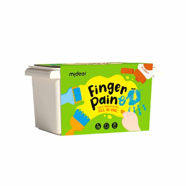 Mideer - All-In-One Finger Painting Set - BrainPlay