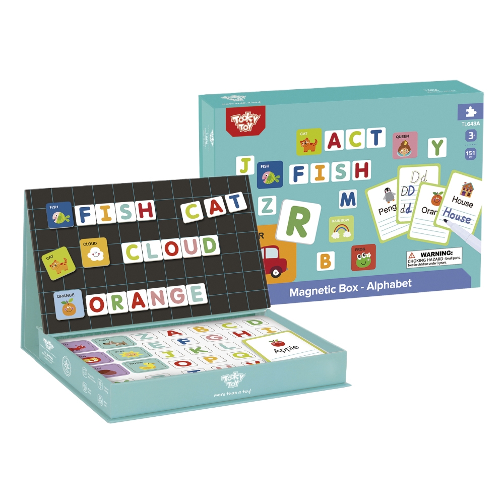 TookyToy - Magnetic Box-Alphabet - BrainPlay