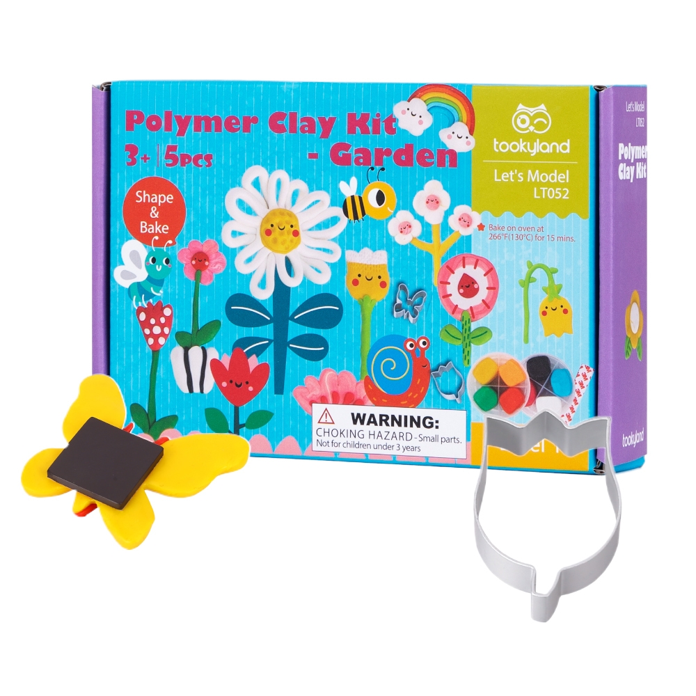 TookyToy - Garden Clay Modeling Kit - BrainPlay
