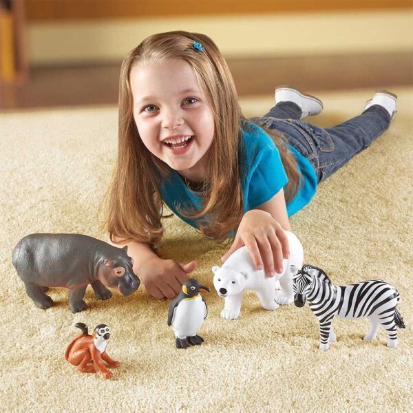 Learning Resources - Jumbo Zoo Animals - BrainPlay