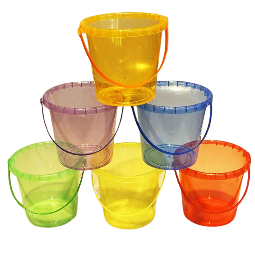 Greenbean - Translucent Buckets - Water Play Set - 2 Litre - 6pcs ...