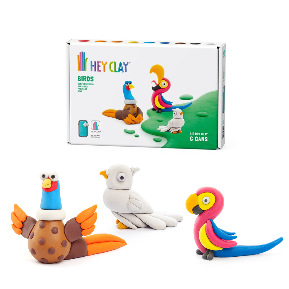 Hey Clay - Modelling Air-Dry Clay with Fun Interactive App - Pheasant ...