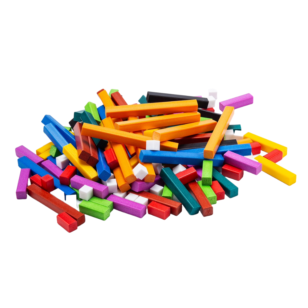 Greenbean - Cuisenaire Math Rods - Educational Manipulatives - 155pcs ...