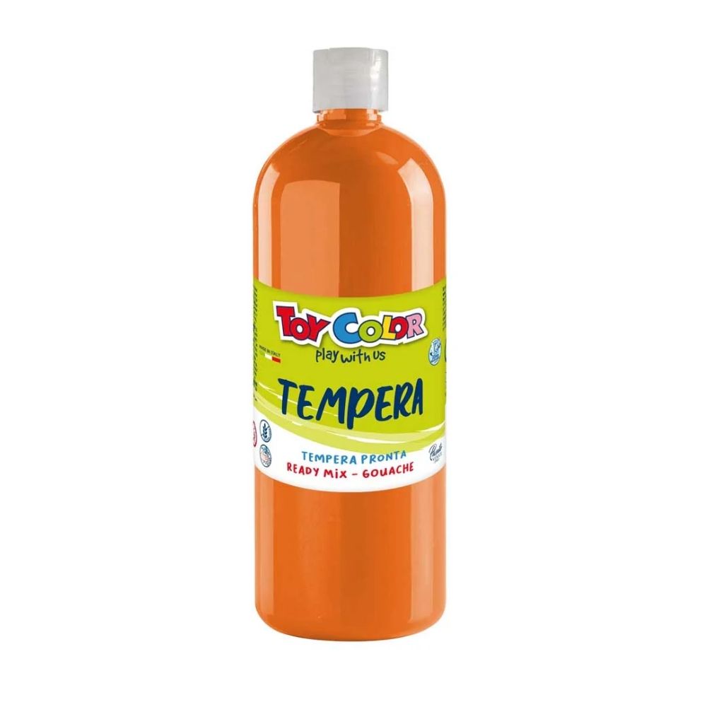 Toy Color - Superwashable Ready-Mix Tempera Paint for Kids - 1000ml ...