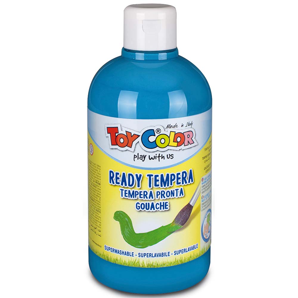 Toy Color - Superwashable Ready-Mix Tempera Paint for Kids - 500ml ...