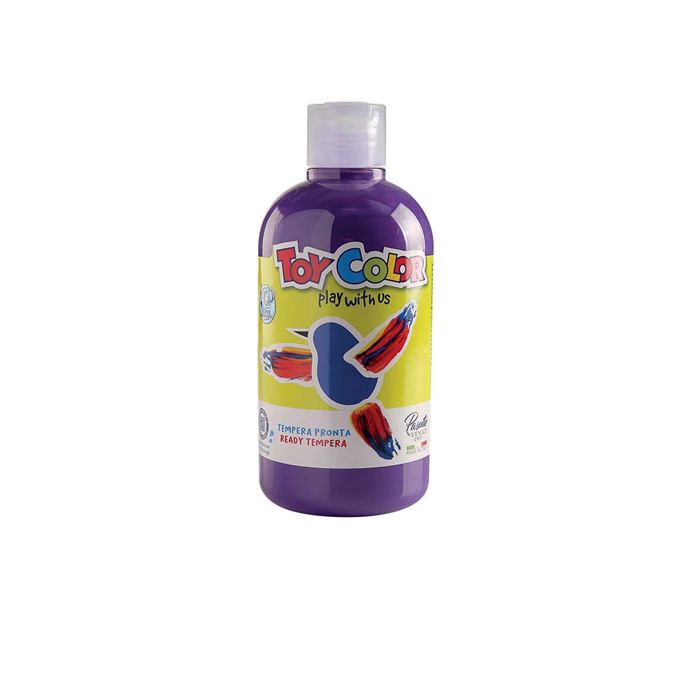Toy Color - Superwashable Ready-Mix Tempera Paint for Kids - 500ml ...