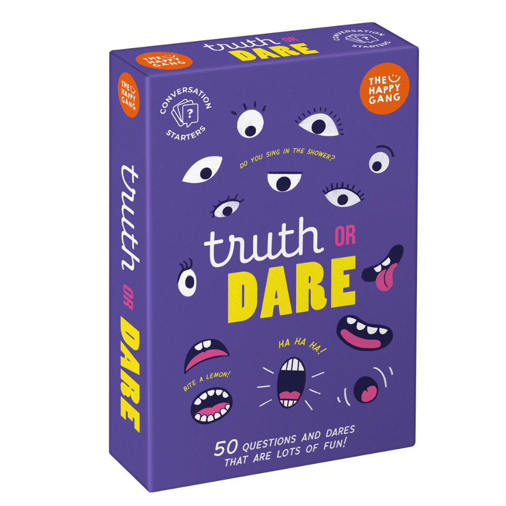 The Happy Gang - Truth or Dare - Conversation Starter Cards - BrainPlay