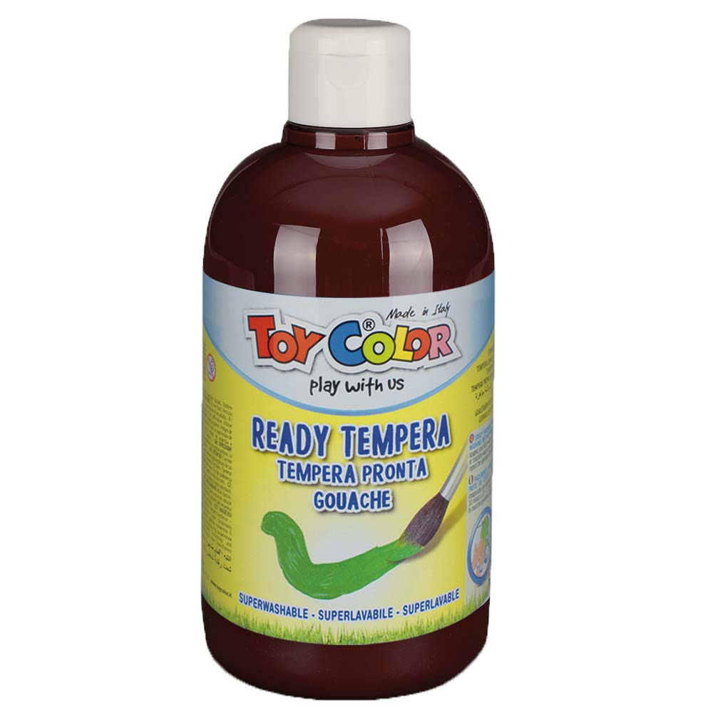 Toy Color - Superwashable Ready-Mix Tempera Paint for Kids - 500ml ...