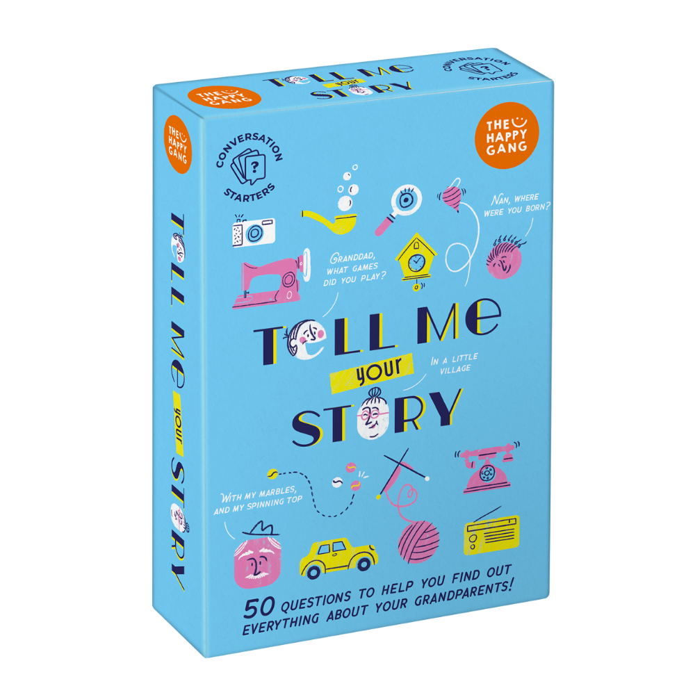 The Happy Gang - Tell Me Story - Conversation Starter Cards - BrainPlay