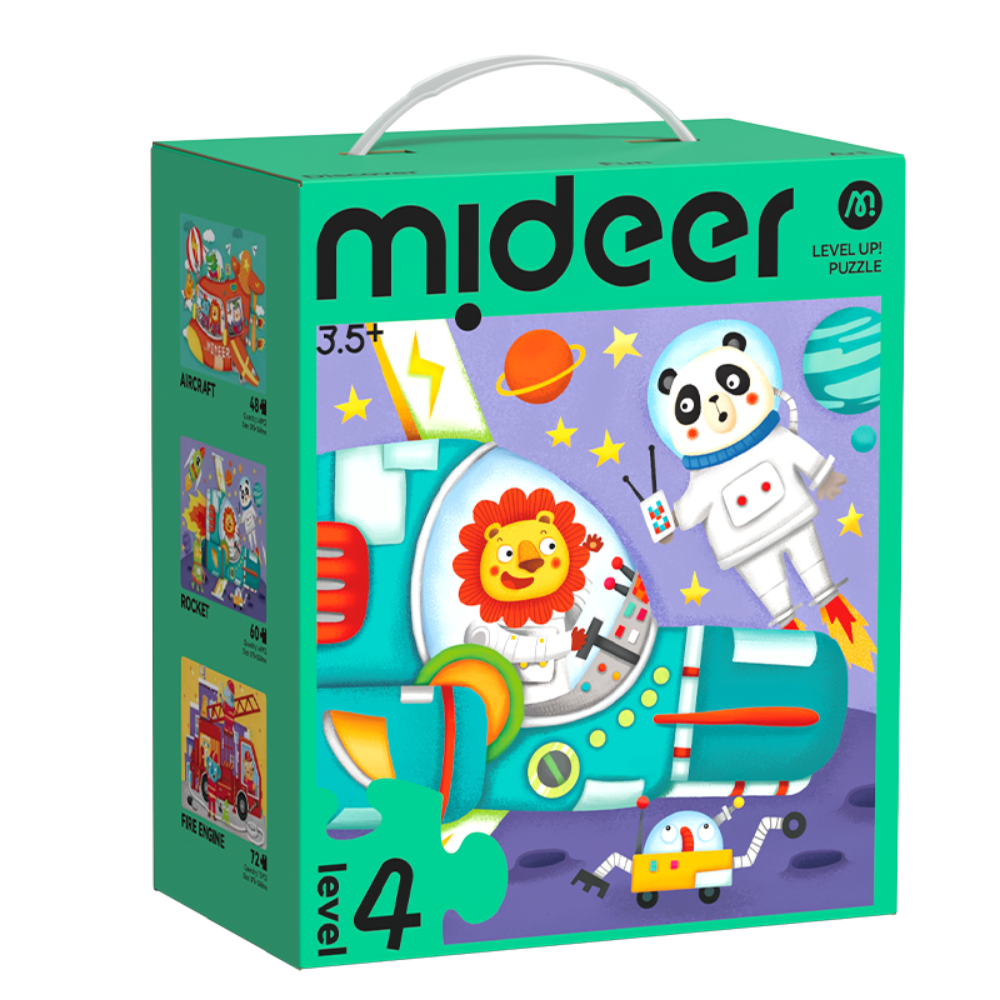 Level Up Jigsaw Puzzle for Kids- 3-in-1 - Level - BrainPlay