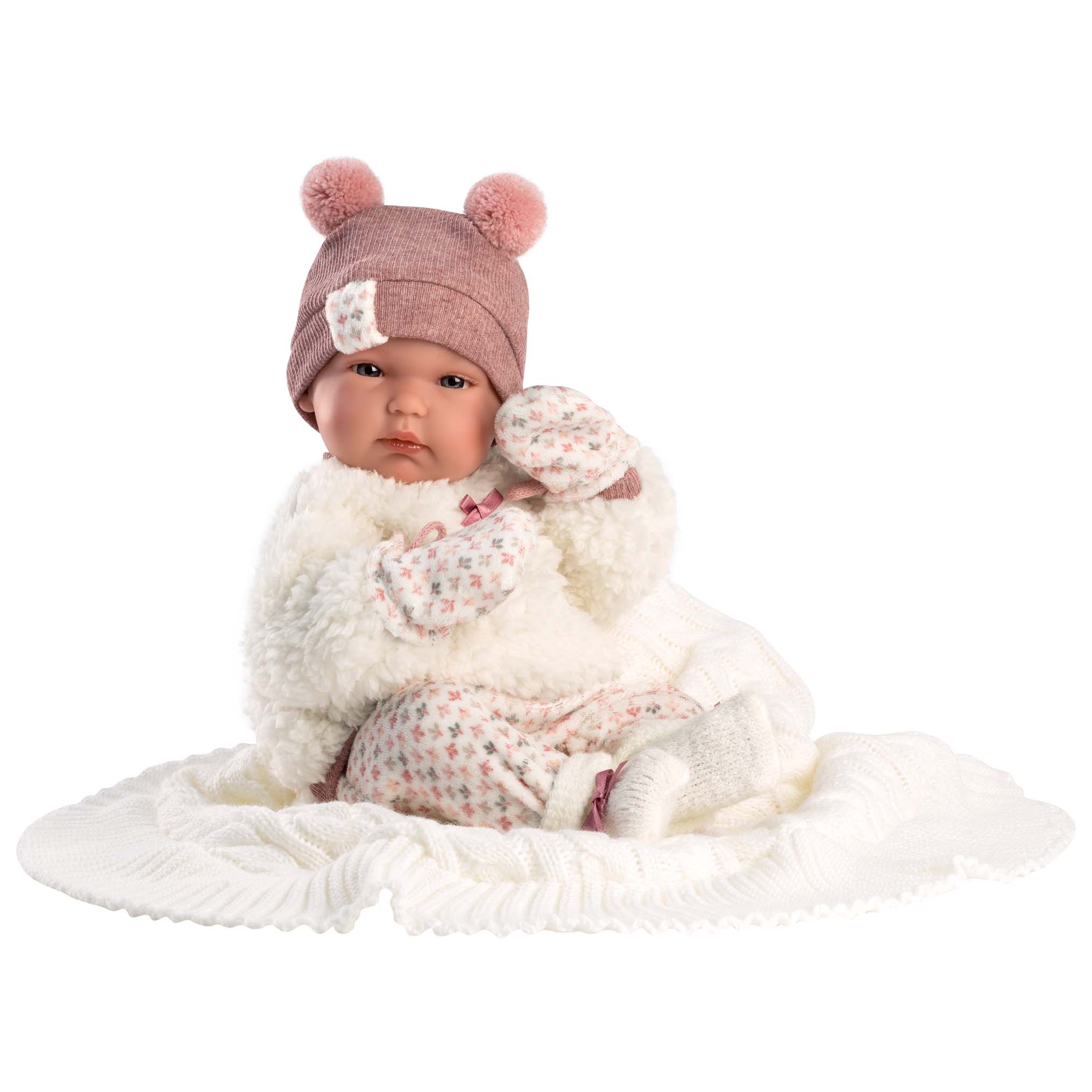Anatomically Correct Baby Girl Doll - BrainPlay